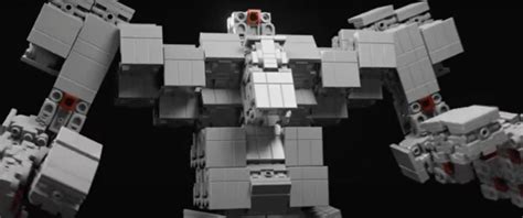 Cube Transformer Robot Moc Cubiko R Lego