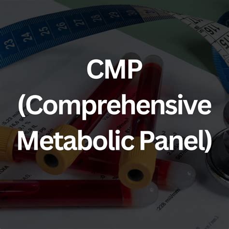Cmp Comprehensive Metabolic Panel Mandm Labs