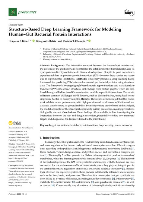 Pdf Structure Based Deep Learning Framework For Modeling Humangut