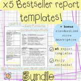 CELF Prebabe CELF P Assessment Report Template Speech Language Therapy