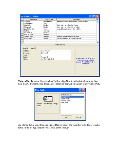 Bài Thực Hành Microsoft Access Tailieuhayvn