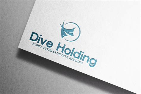 다이브 홀딩 포트폴리오 입니다 로고 디자인 포트폴리오 크몽