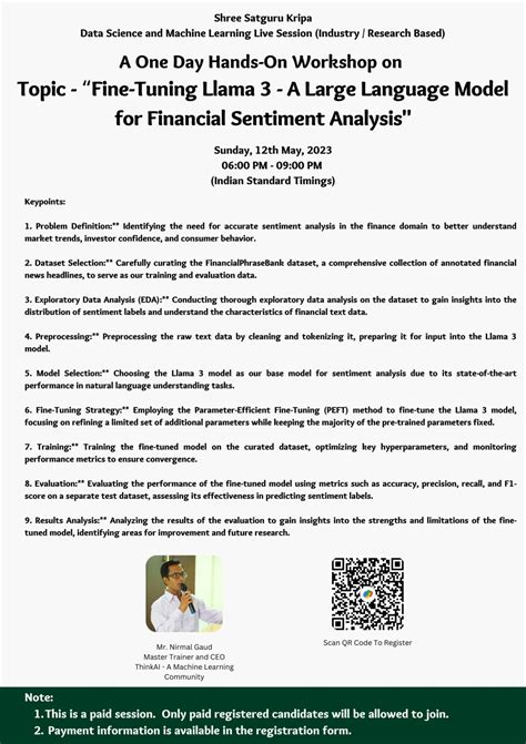 Nirmal Gaud On Linkedin Nlp Sentimentanalysis Finance Llama3