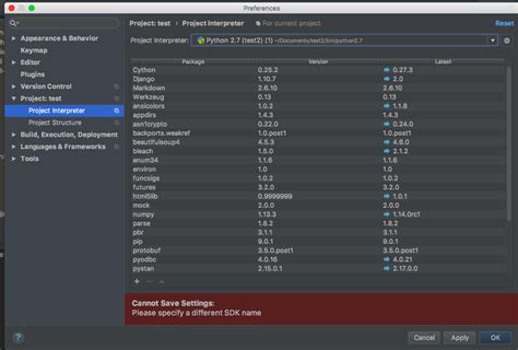 Pycharm Couldnt Add Existing Virtualenv Stack Overflow