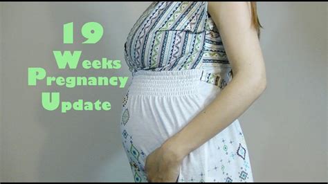 19 Weeks Pregnancy Update Youtube