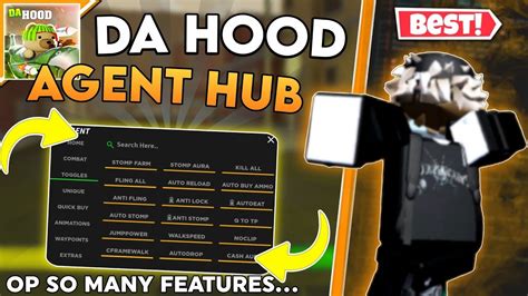 Da Hood Script Agent X Showcase Mobile And Pc Youtube