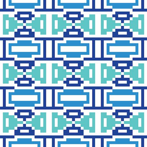 Premium Vector Seamless Pixel Abstract Pattern