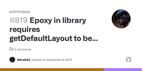 Epoxy In Library Requires Getdefaultlayout To Be Specified With Android Plugin 360 Alpha10