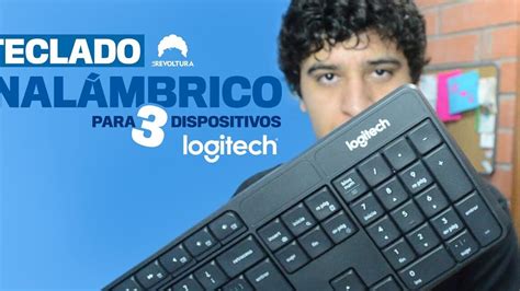 ️】cómo Configurar Teclado Inalámbrico Logitech Tech10