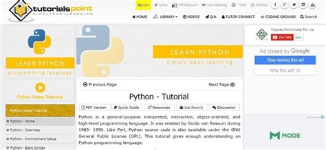 Free Resources To Learn Python Online