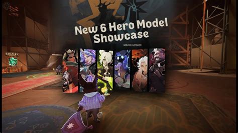 Deadlock New 6 Heroes Major Update Hero Model Showcase Youtube