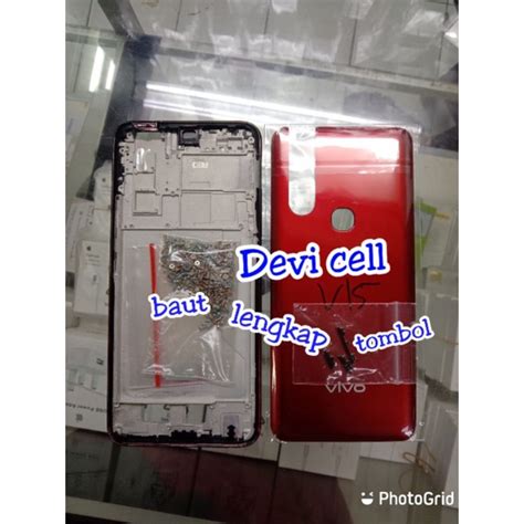 Jual FRAME LCD TULANG TATAKAN DUDUKAN BEZEL LCD VIVO V15 ORI Shopee Indonesia