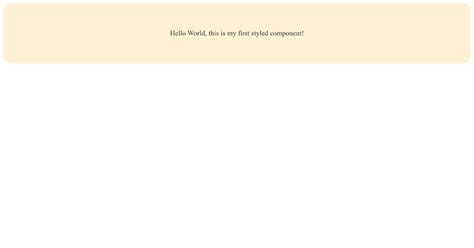 Styled Components Forked Codesandbox