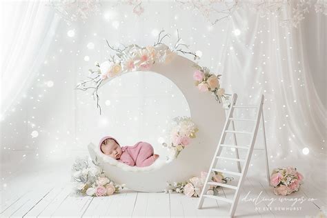 Newborn Digital Backdrop Newborn Composite Newborn Background Floral