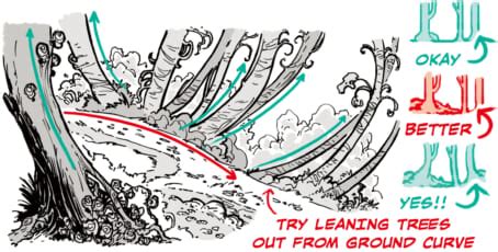 How To Draw GRASS FORESTS Etherington Brothers Art Rocket