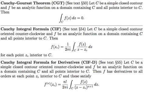 Solved Cauchy Goursat Theorem CGT See Text Let C Be Chegg