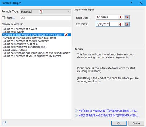 How To Count The Number Of Weekendsweekdays Between Two Dates In Excel