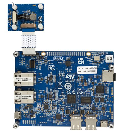 Stm32mp135f Dk купить Интернет магазин микрокомпьютеров и аксессуаров ЕвокомЮА