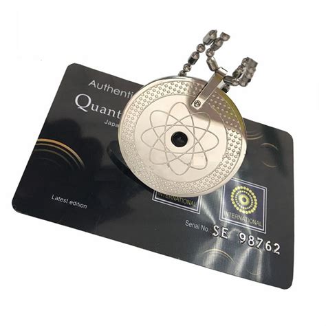 Powerful New Earth Quantum Scalar Energy Pendant 3000cc Withstainless