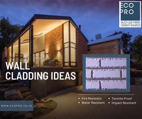 Exterior Wall Cladding Design Ideas Ecopro Multi Use Fibre Cement Board
