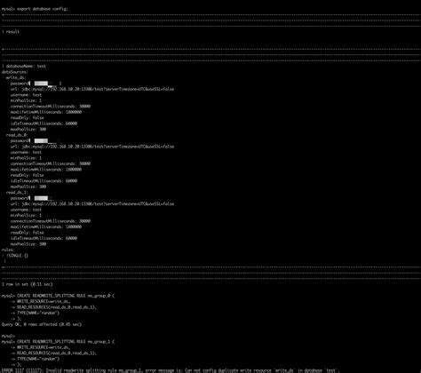 Maybe We Can Verify Datasource In Readwrite Splitting Rules，before Create Readwrite Splitting
