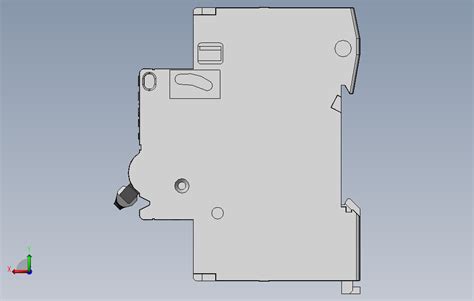 施耐德开关断路器multi9 C65n C20 3psldprtsolidworks 2004模型图纸下载 懒石网
