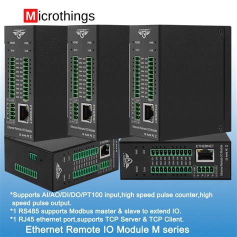 Etherent Remote IO Module M120T Microthings