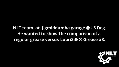 [video] New Lubricant Technology Llc On Linkedin Biodegradable Lubrication Motorsilk