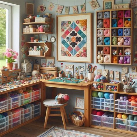 15 Small Craft Room Ideas For Creative Spaces