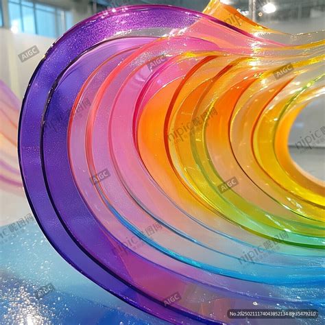 Ai创作图彩虹旋转飘带转盘螺旋 彩虹旋转走廊 梦幻彩虹霓虹灯灯带 彩色炫酷绸带 彩虹旋转步行道 彩虹圈弹力 亚克力灯带 飘柔光带 彩虹立牌造型 Led霓虹灯带 彩色水晶流线艺术 彩虹飘带 炫彩