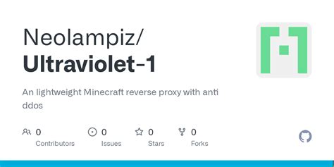 github neolampiz ultraviolet 1 an lightweight minecraft reverse proxy with anti ddos