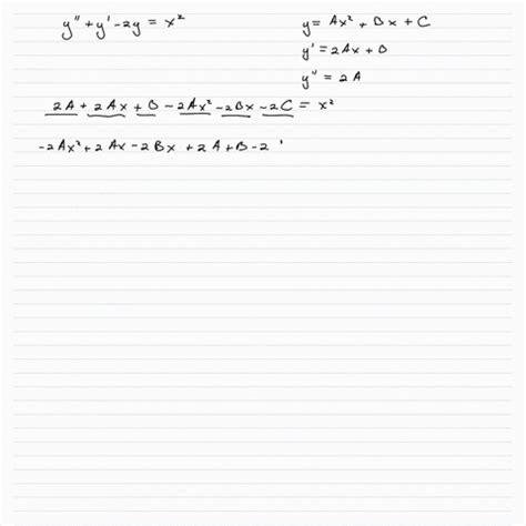SOLVED Let A B And C Be Real Constants Determine A Relation Among The Coefficients That Will