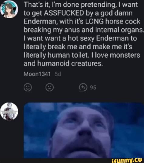 Enderman Memes Best Collection Of Funny Enderman Pictures On Ifunny