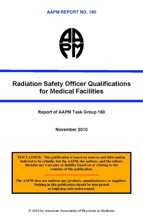 Aapm Publications Aapm Reports