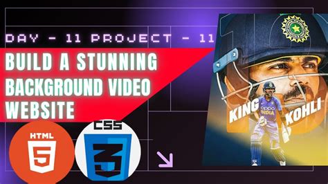 Build A Stunning Website With Background Video Easy Html And Css Webdevelopmenttrending