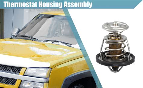 X Autohaux 89018168 Engine Coolant Thermostat Housing