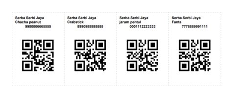 Cara Export Qr Code Barang