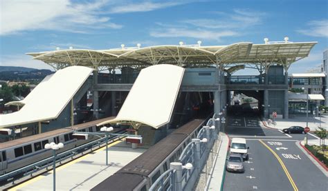 Bart Millbrae Rapid Transit Station Birdair