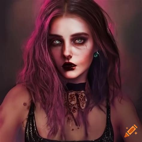 Portrait Of A Contemporary Witch On Craiyon