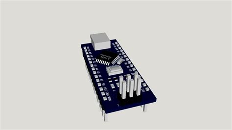 Arduino Nano 3d Model