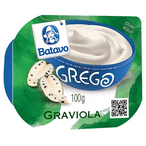Iogurte Grego Batavo 100g Graviola