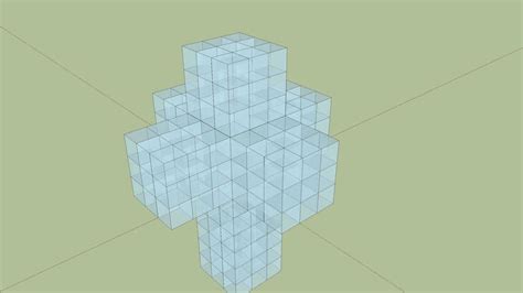 Tesseract 3d Model