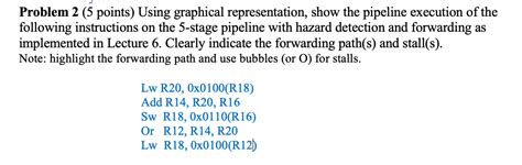 Solved Problem 2 5 Points Using Graphical Representation