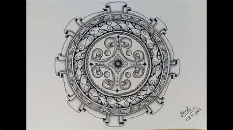 Zendala With New Tangle Wyfore Youtube