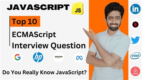 Top 10 Javascript Interview Questions Javascript Placement Course In Hindi Youtube