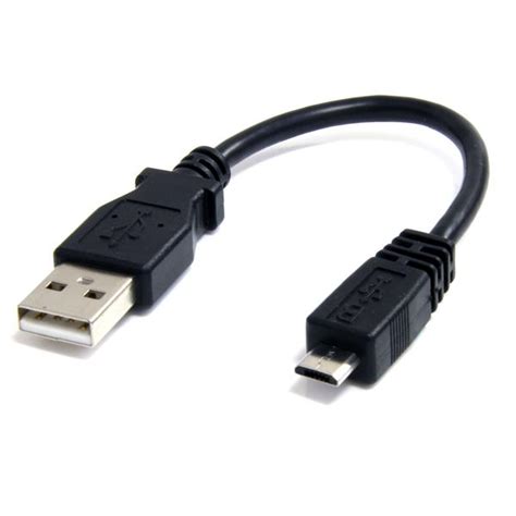 Micro Usb To Usb Cable 6in