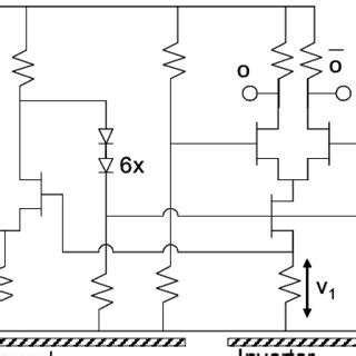 Schematic Of LVCMOS Compatible Level Shifter Inverter Download Scientific Diagram