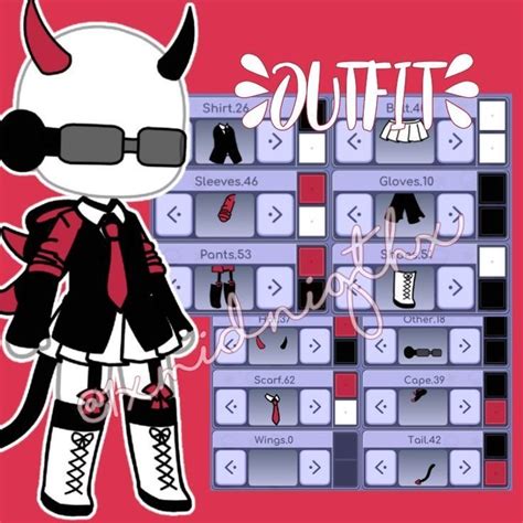 🫶gacha Outfit🫶 Gacha Life Girl Outfits Cute Cute Drawings Club Design
