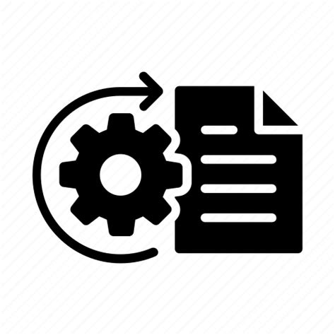 Management Document Process File Icon Download On Iconfinder