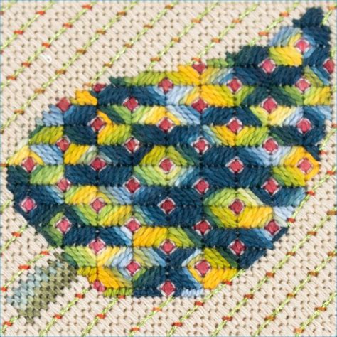 Creating Cards With A Leaf Inspired Needlepoint Pattern Colour Complements